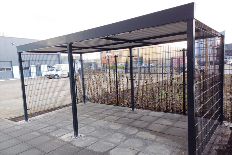 Stalen Fietsenhok Laten Plaatsen - HekwerkWolvega.nl